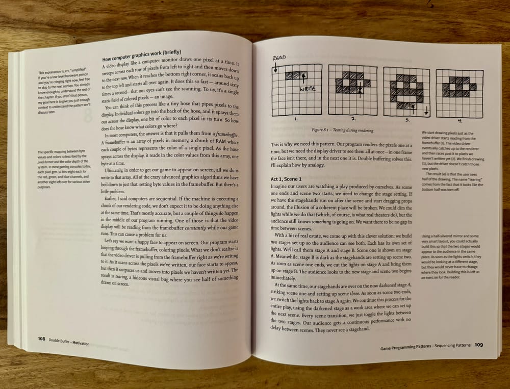 "Game Programming Patterns" by Robert Nystrom